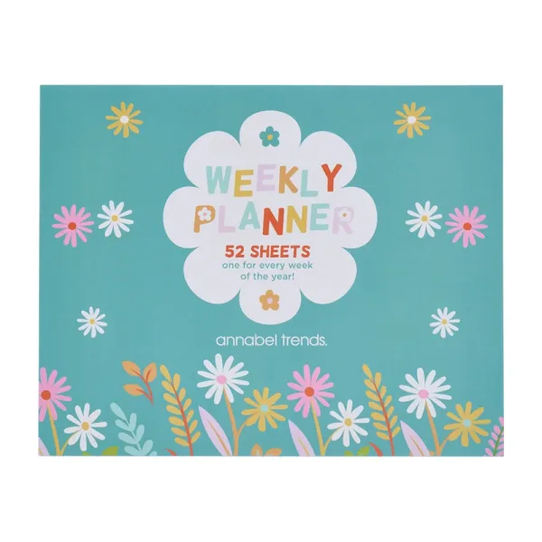 Weekly Planner - Daisy | Jeffersons Giftware